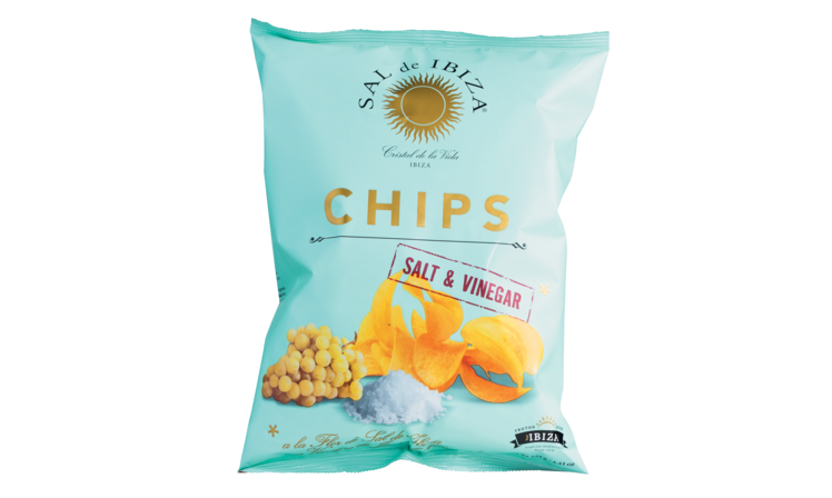Kartoffelchips mit Salz und Essig, Sal de Ibiza - Viani