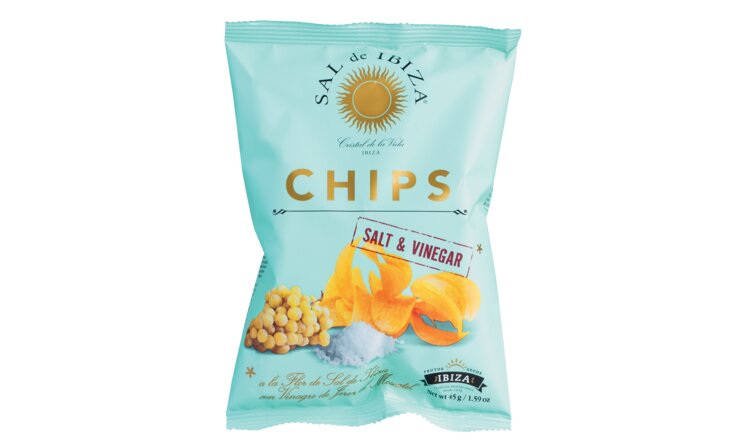 Kartoffelchips mit Salz und Essig, Sal de Ibiza - Viani