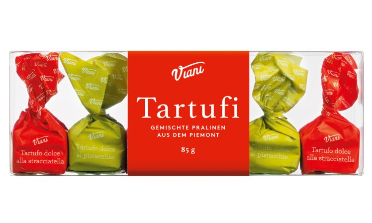 Tartufi dolci al pistacchio e alla stracciatella, Viani - Viani