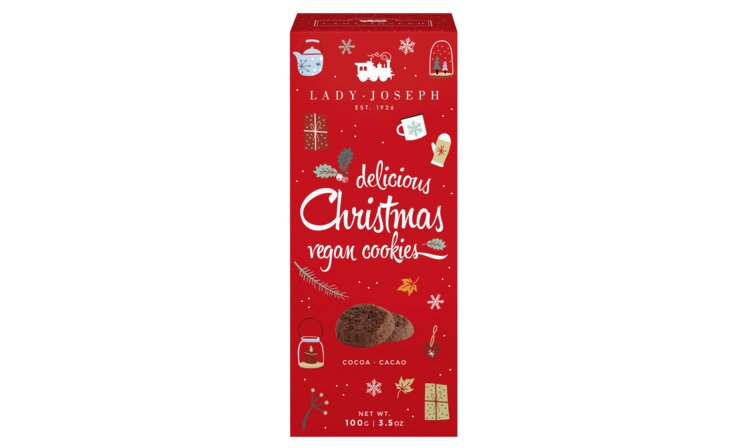 Weihnachts-Schokoladenkekse, vegan, Lady Joseph - Viani